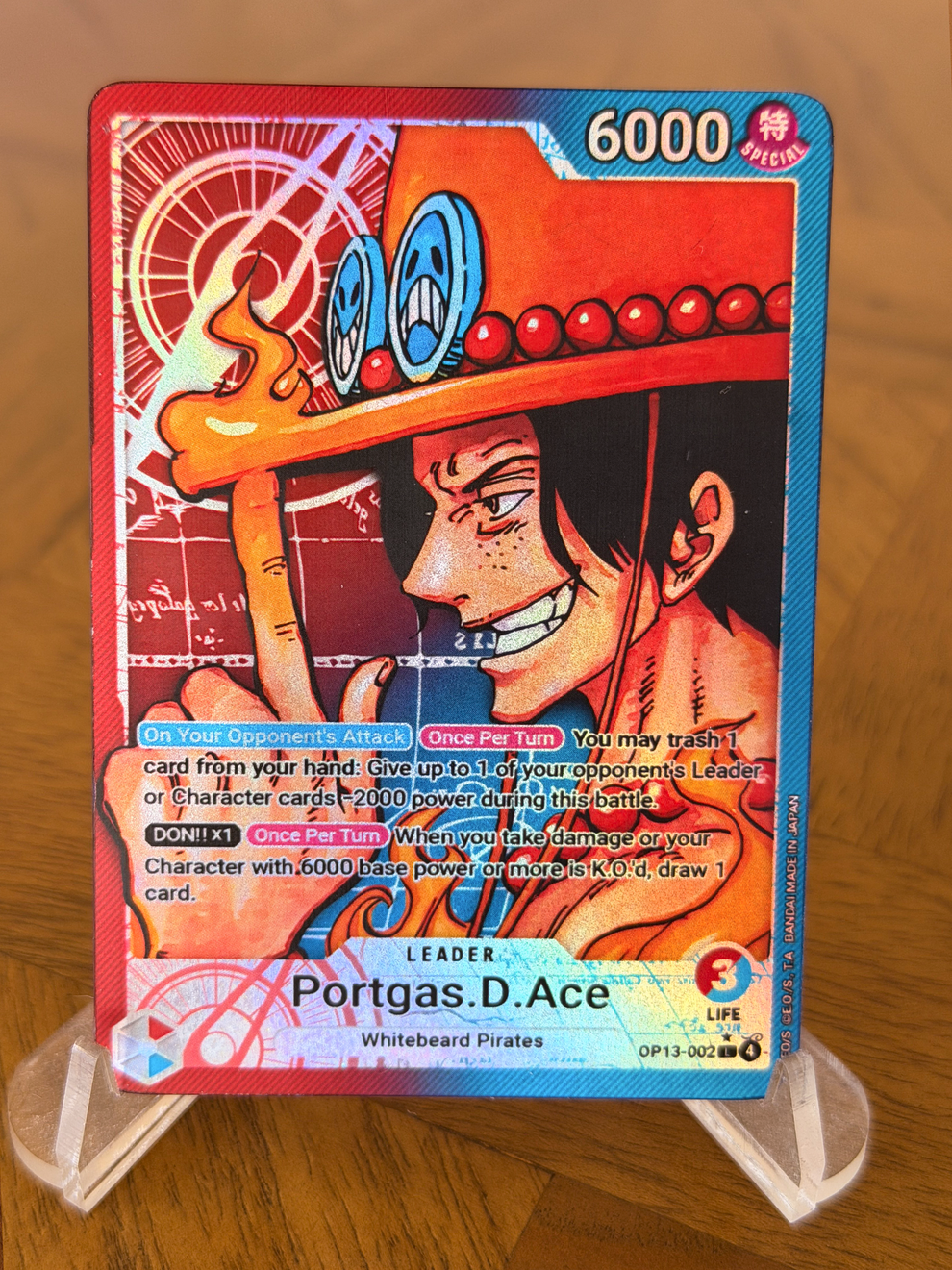 OP13 - Custom Ace Leader (Oda) – KayosCustoms