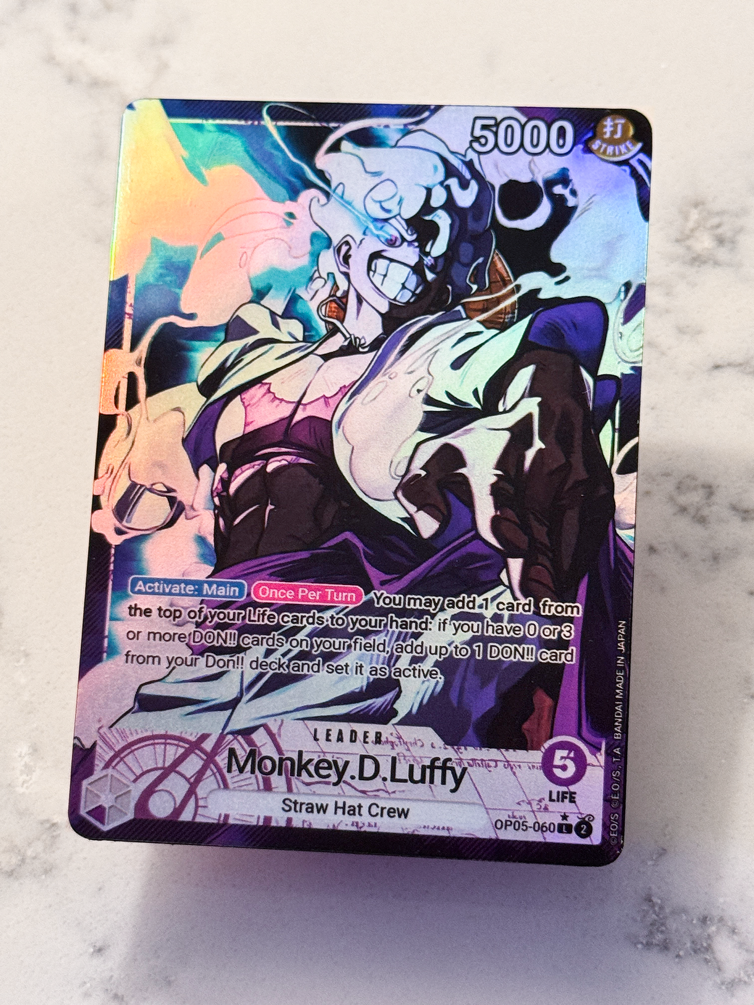 OP05 Custom Leader Card – KayosCustoms
