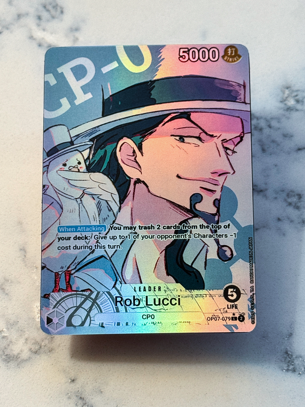 OP07 Custom Lucci Awakened Leader Card | OPTCG – KayosCustoms