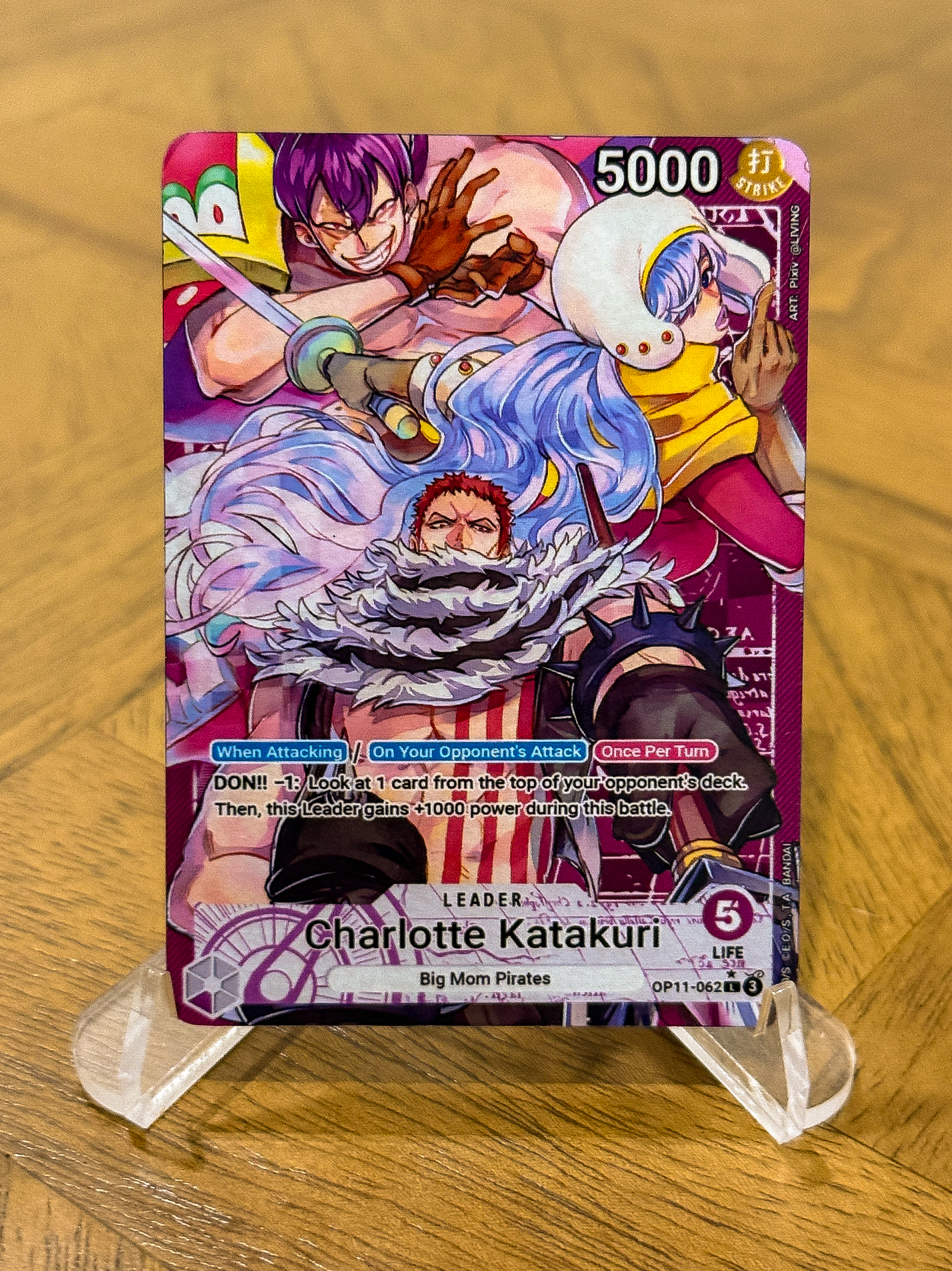 OP11 Custom Katakuri Leader – KayosCustoms