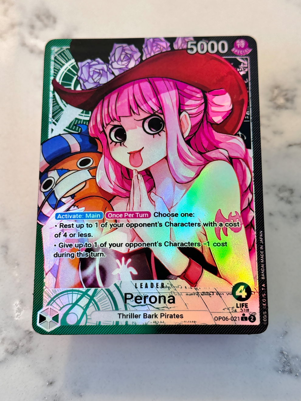 Custom Perona Leader Card | Custom One Piece TCG – KayosCustoms