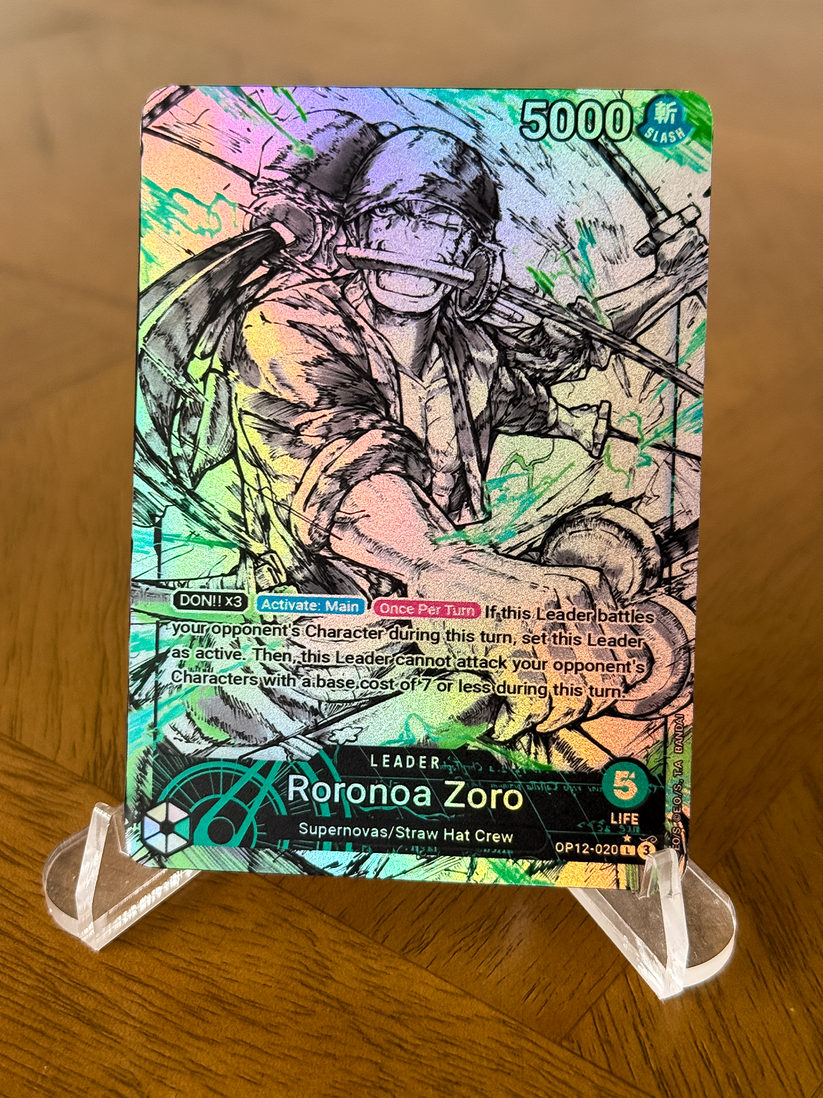 OP12 - Custom Zoro Leader (BW Style) – KayosCustoms