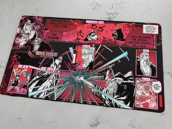Custom Rayleigh Playmat OPTCG – KayosCustoms