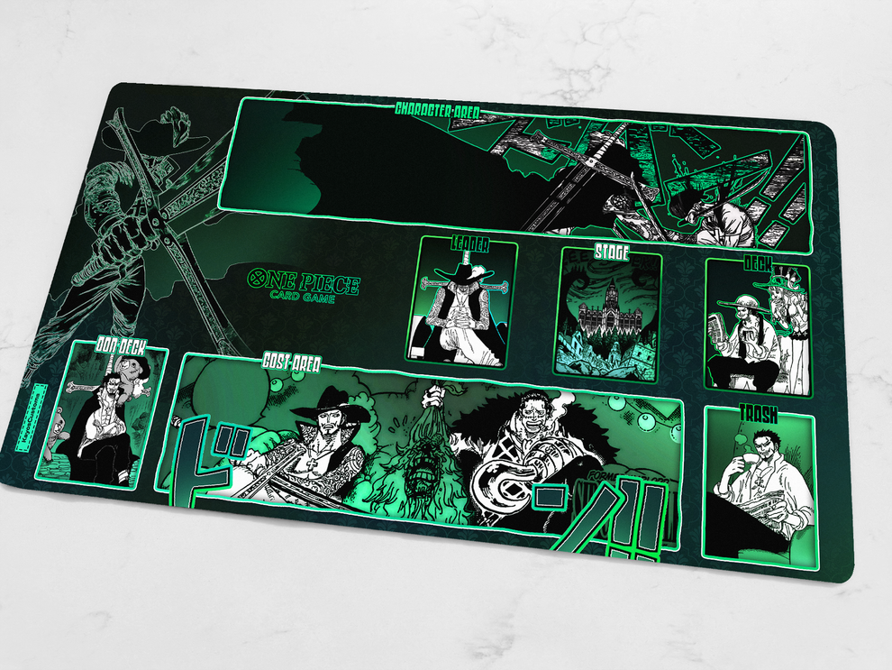 Custom OP14 Mihawk Playmat – KayosCustoms